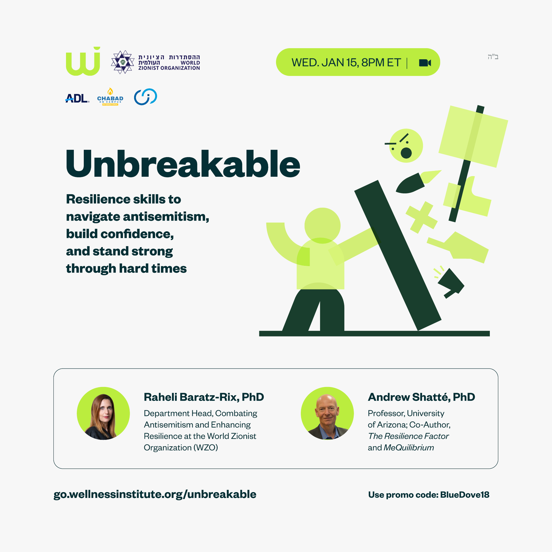 Unbreakable: Resilience skills to Navigate Antisemitism, Build ...